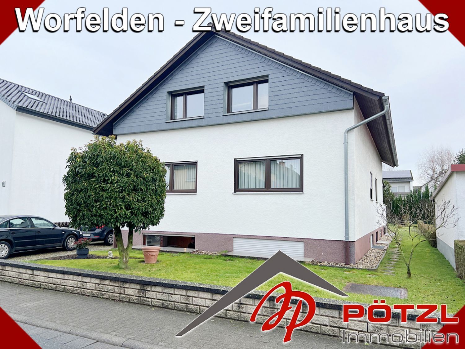 Sehr geräumiges und gepflegtes Zweifamilienhaus mit Garten und Garage ...